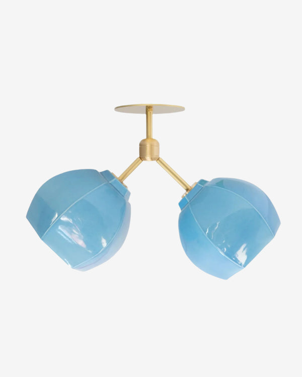 Barnacle Double Drop Flush Mount - Hwang Bishop